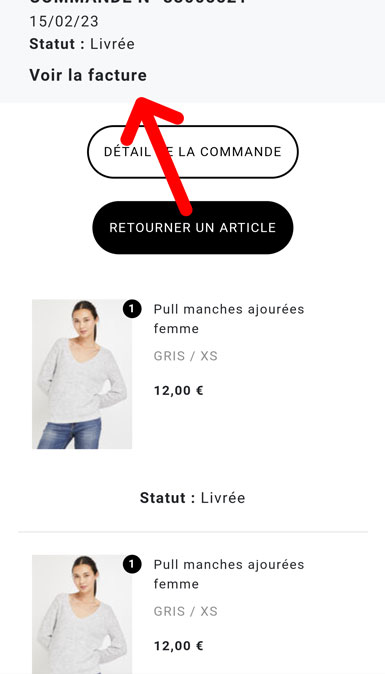 Comment obtenir la facture de ma commande ? – FAQ | Grain de Malice